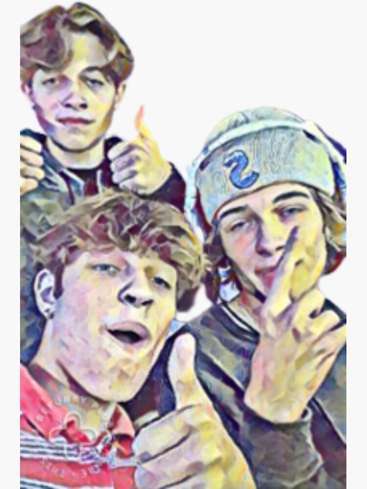 "sturnio triplets" Sticker by anitrydesigns | Redbubble