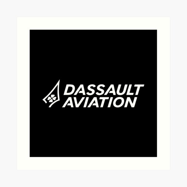 "Dassault Aviation - LOGO" Art Print for Sale by DwightRed501 | Redbubble