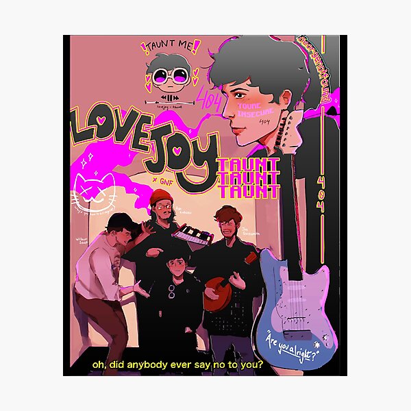 Lámina fotográfica «camiseta de la banda lovejoy - cartel de la banda ...