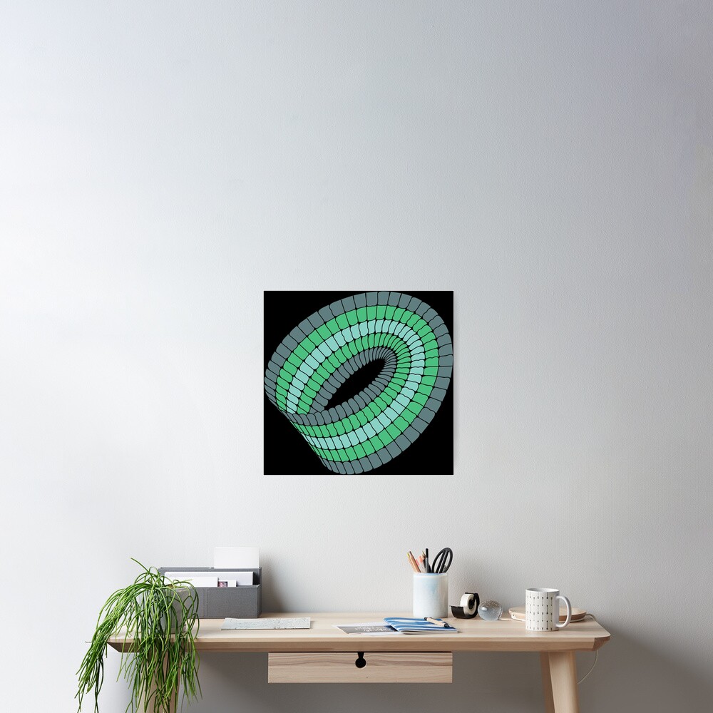 "Moebius Strip " Poster by nerdkunst | Redbubble