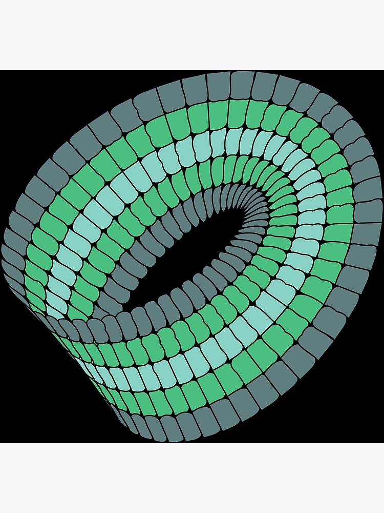 "Moebius Strip " Poster by nerdkunst | Redbubble