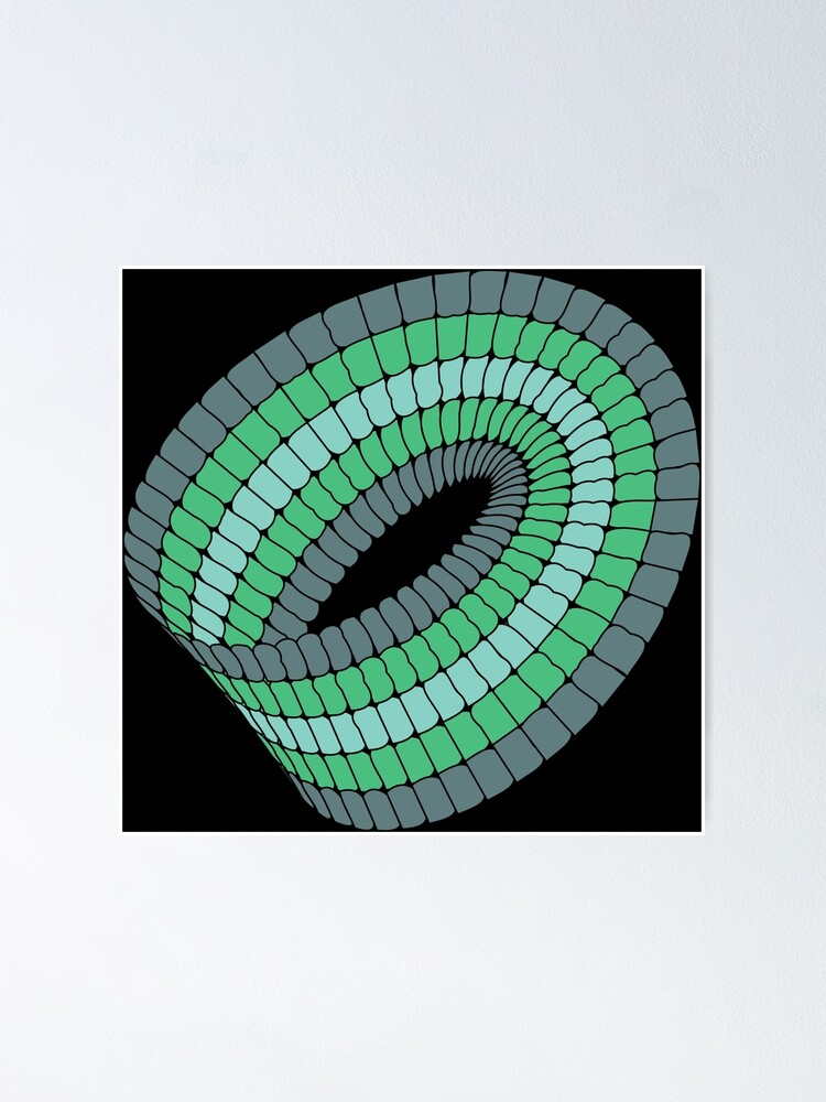 "Moebius Strip " Poster by nerdkunst | Redbubble