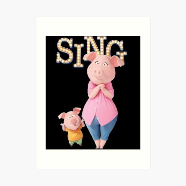 "Rosita from SING movie Classic ." Art Print for Sale by golaymzackle ...