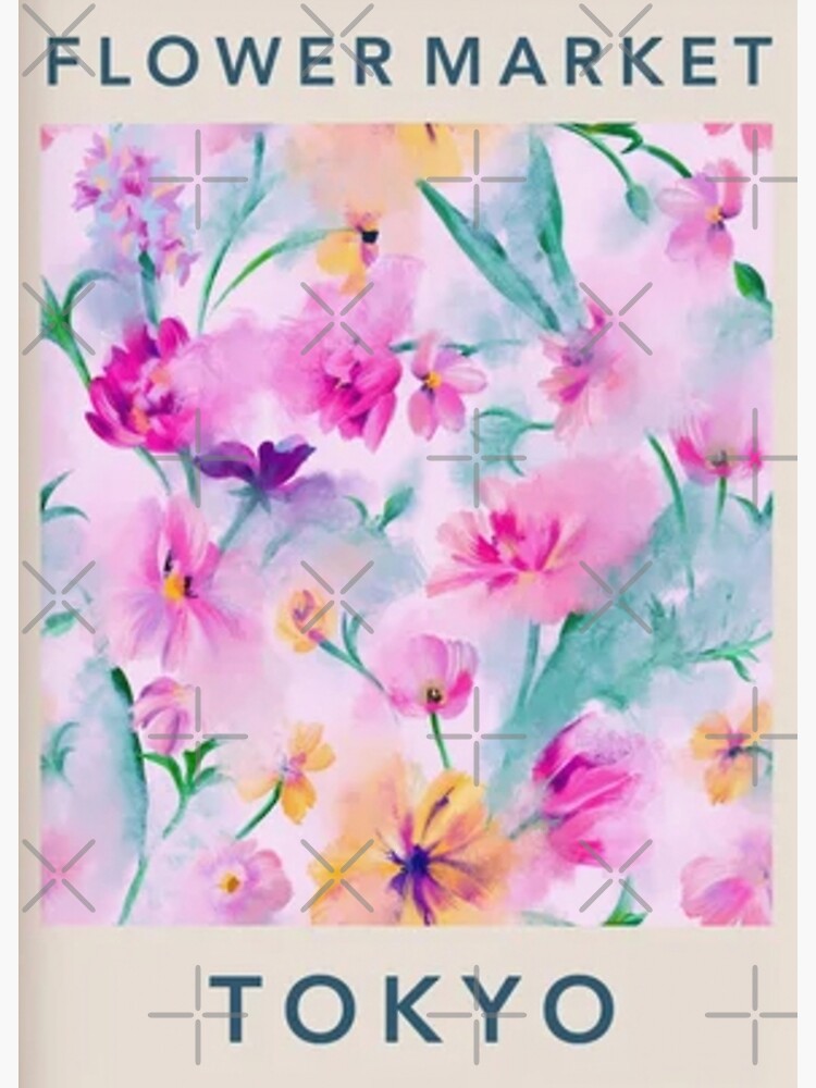 "Tho Tokyo Flowers " Poster for Sale by kiranarivera | Redbubble