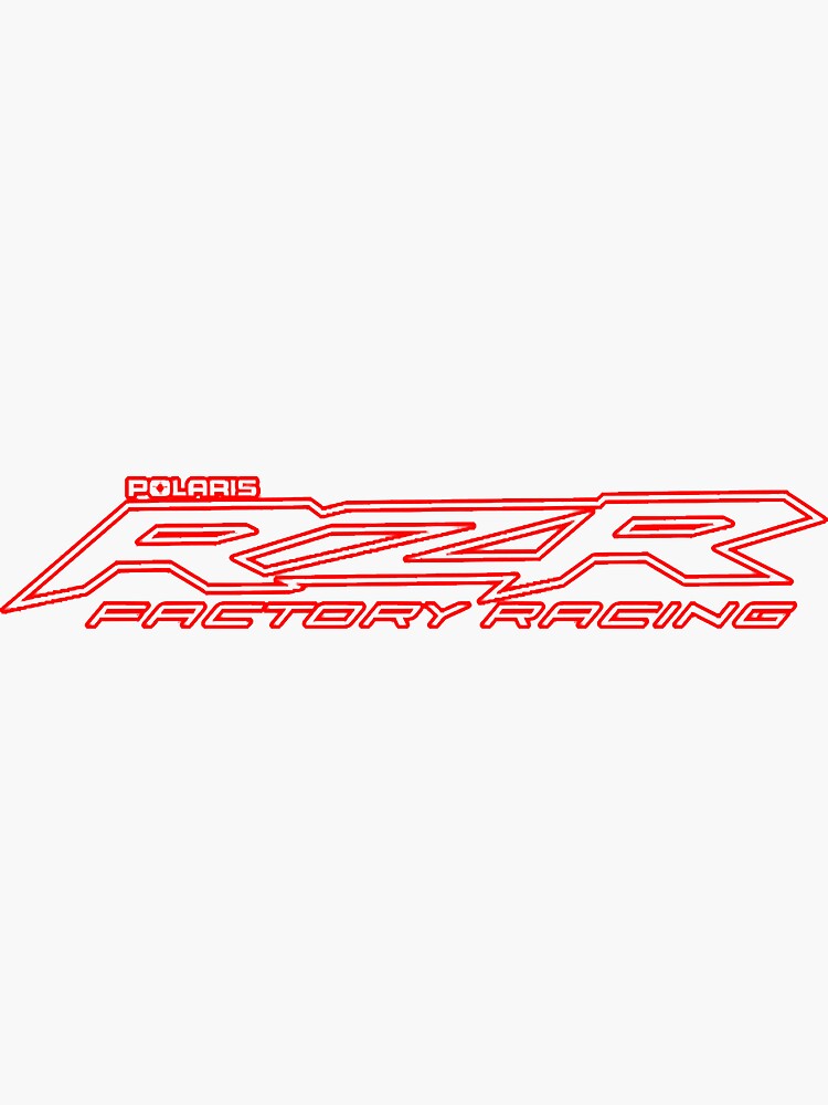 "Polaris RZR Racing" Sticker for Sale by MubangKitama | Redbubble