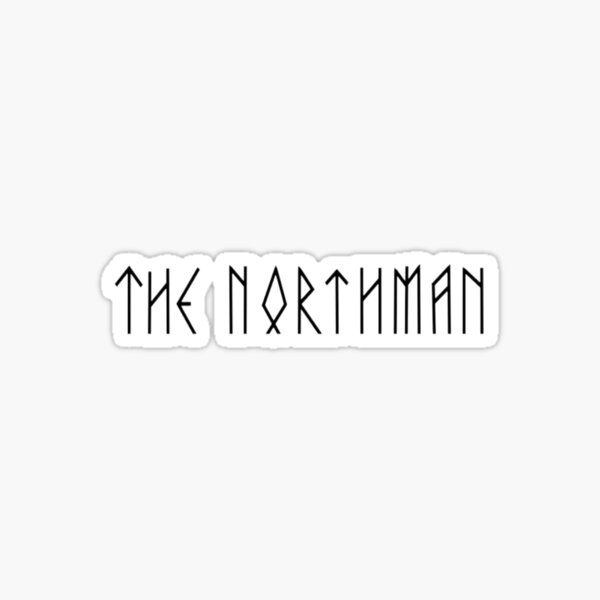 "The Northman - Northman" Sticker by AYST | Redbubble