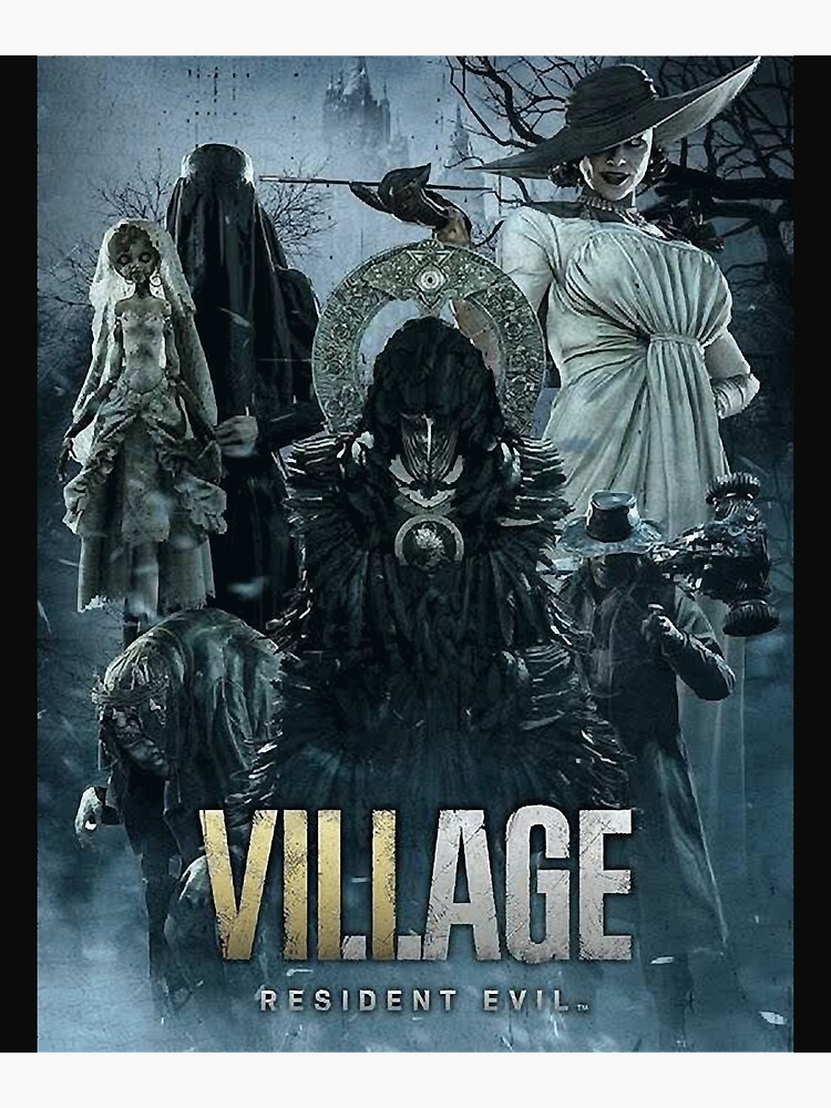 "Resident Evil Village Classic" Poster for Sale by bonnietra5 | Redbubble