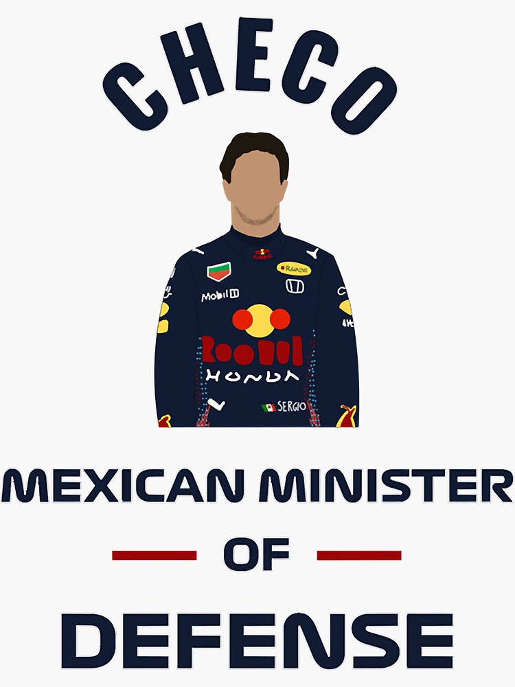 "Checo Perez" Sticker by Markruth22 | Redbubble