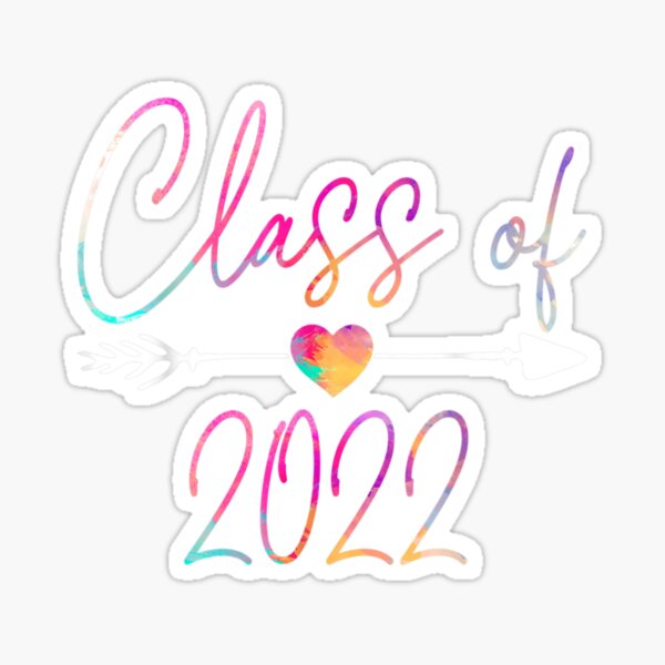 "Class Of 2022, 2022 Senior Graduate Graduation" Sticker for Sale by ...