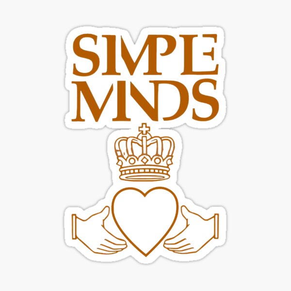 "Simple Minds Logo Classic " Sticker by AbraxasCorpusj | Redbubble