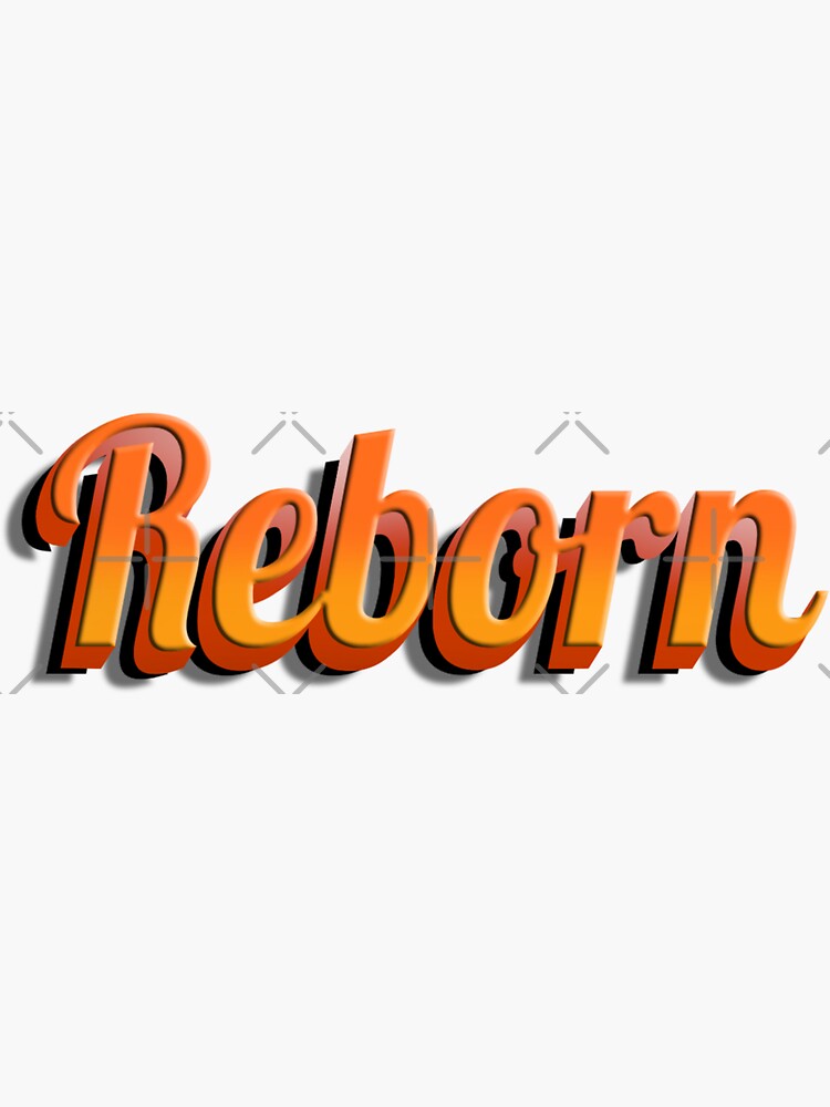 "Reborn" Sticker for Sale by SALETO | Redbubble