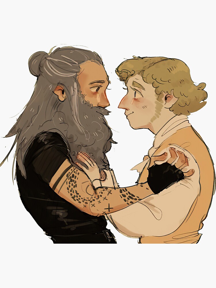 "Stede Bonnet, ed teach look at each other affectionately" Sticker for ...