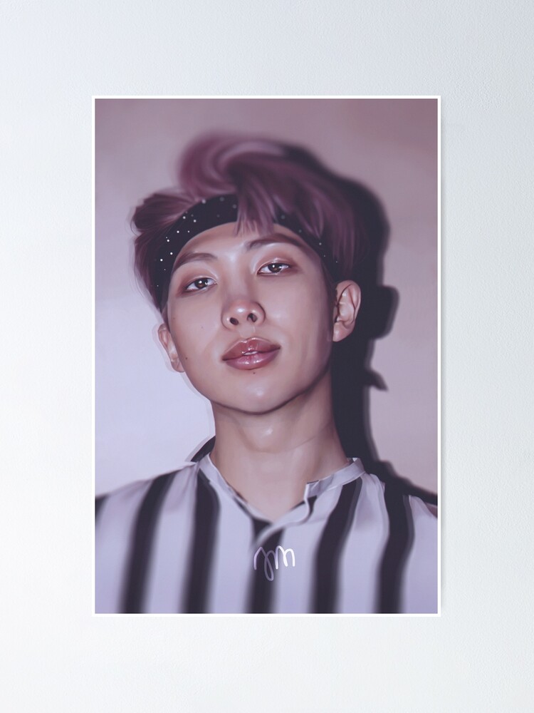 "RAP MONSTER " Poster by sinikamaja | Redbubble