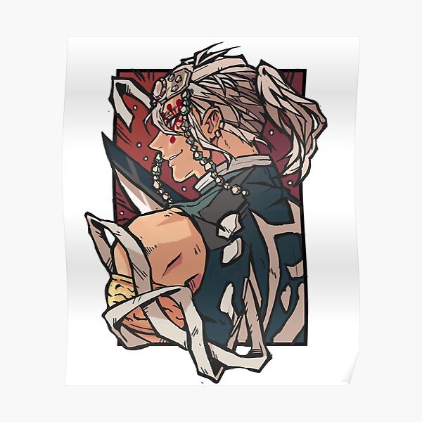 "Uzui Tengen" Poster for Sale by SeanPhillip88 | Redbubble