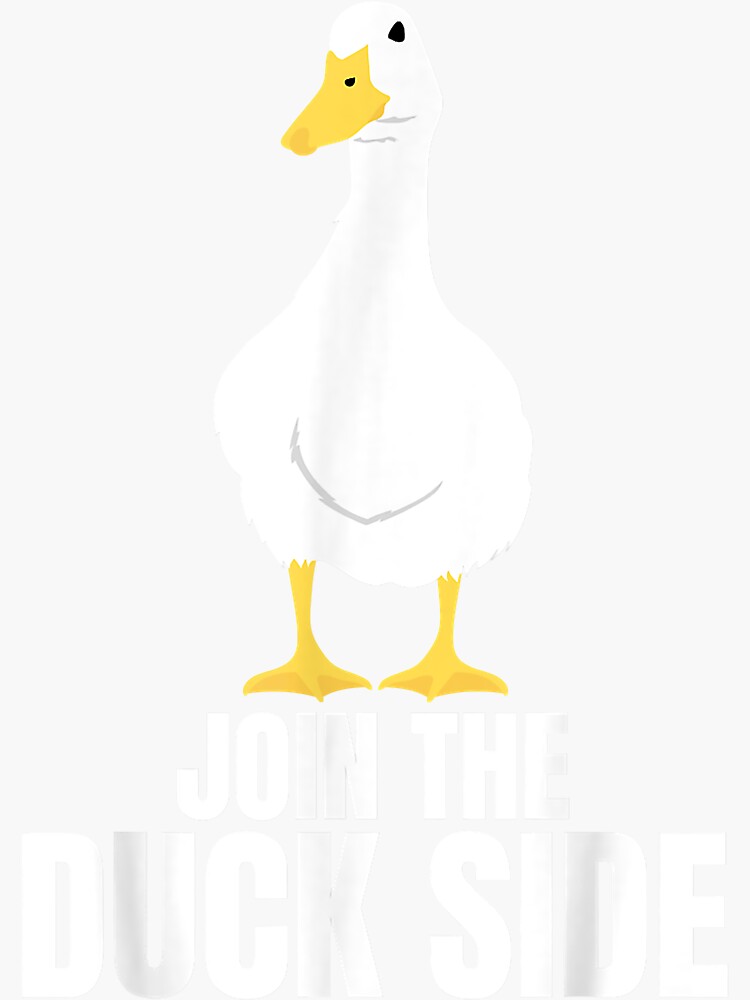 "JOIN THE DUCK SIDE 386" Sticker by rashdimmklehnx | Redbubble