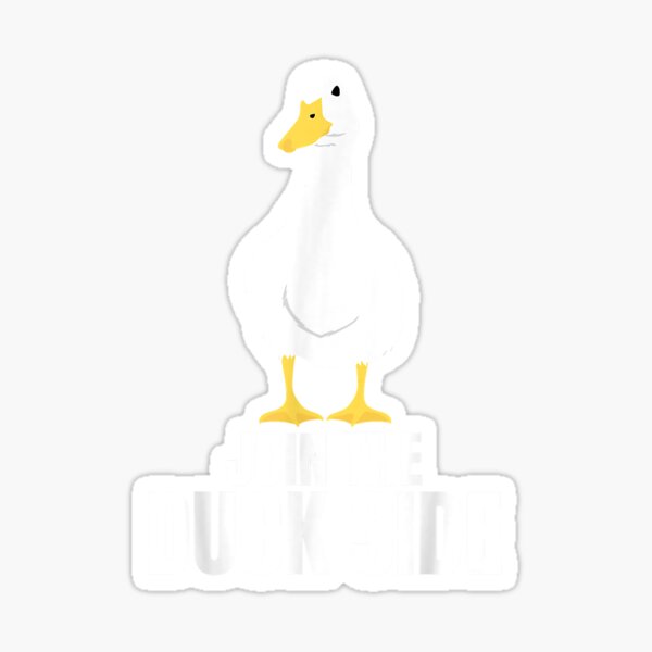 "JOIN THE DUCK SIDE 386" Sticker by rashdimmklehnx | Redbubble