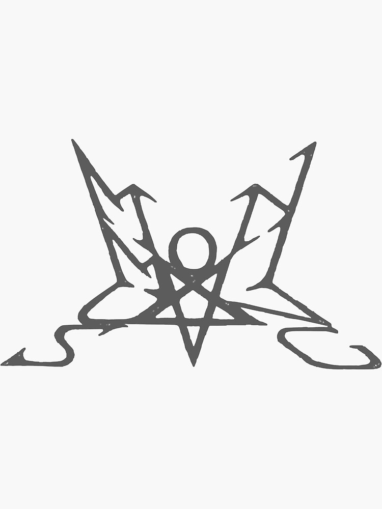 "Summoning - Band Grey Logo " Sticker for Sale by MubarakSterbar ...