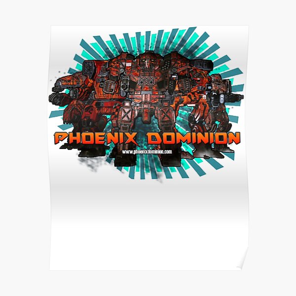"Phoenix Dominion Logo" Poster by karlosrolero | Redbubble