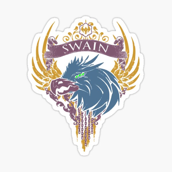 "SWAIN - LIMITED EDITION " Sticker by LaurenC2105165 | Redbubble