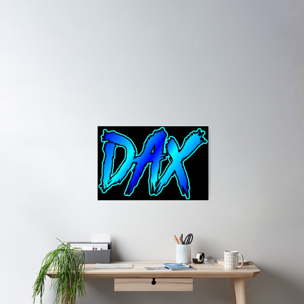 " DAX - RAPPER" Poster for Sale by Clemenowlowski | Redbubble