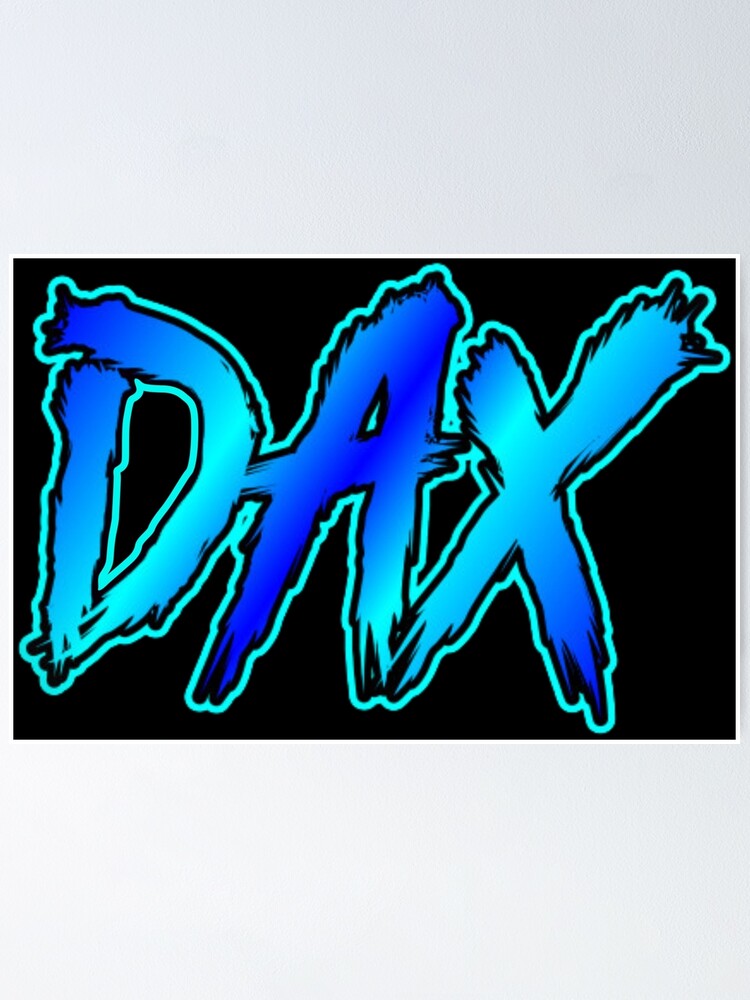" DAX - RAPPER" Poster for Sale by Clemenowlowski | Redbubble