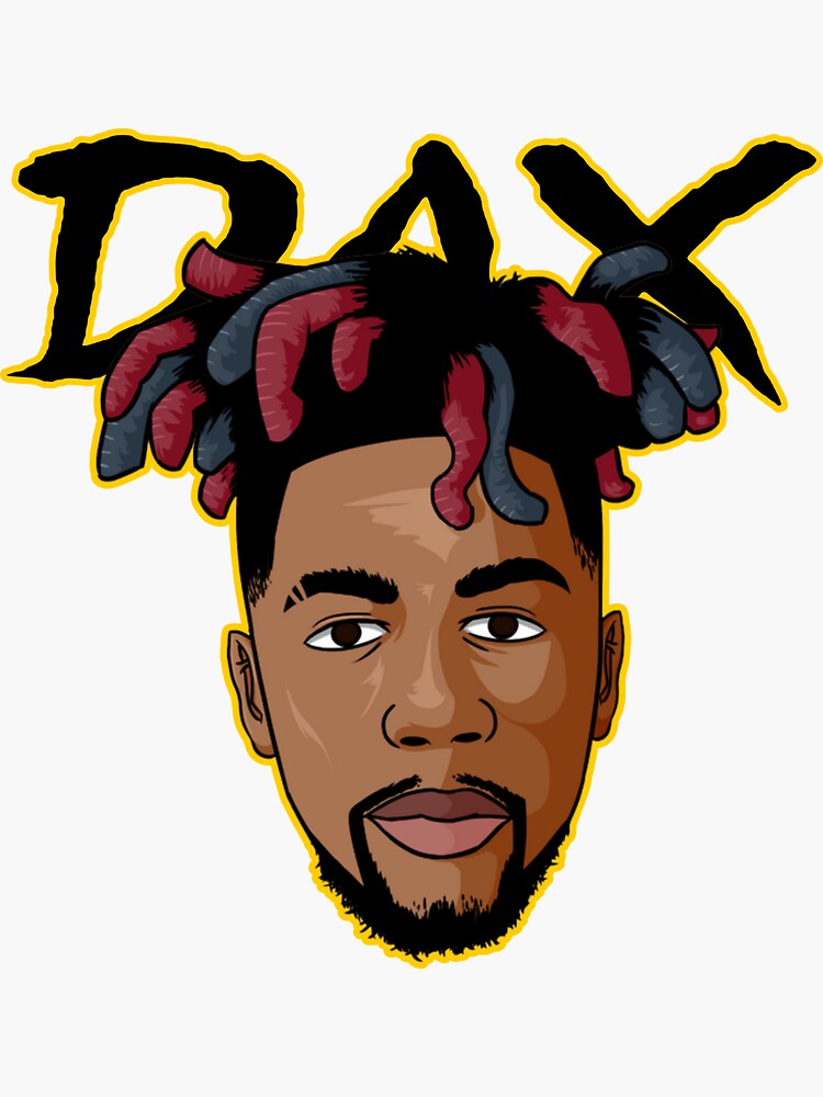 "DAX - RAPPER" Sticker by Montanford | Redbubble