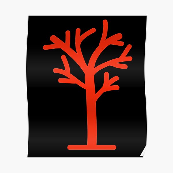 "xxxtentacion tree" Poster for Sale by zishcreation | Redbubble