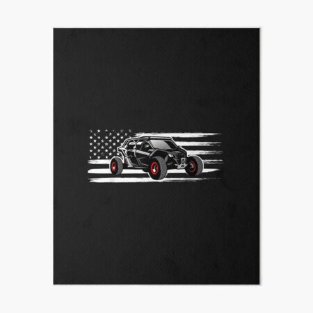 "AMERICAN FLAG UTV SIDE BY SIDE SXS OFF ROAD" Art Board Print by ...