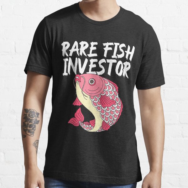 "Rare Fish Investor Sigma Grindset Dank Meme Viral Quote " T-shirt for ...