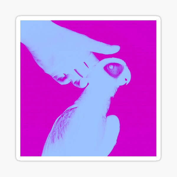 "alla" Sticker by fisheye-parrots | Redbubble