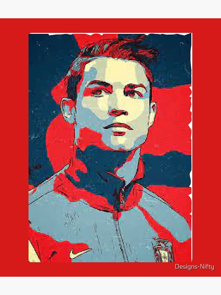 "Christiano Ronaldo Art | Painting" Poster for Sale by Designs-Nifty ...