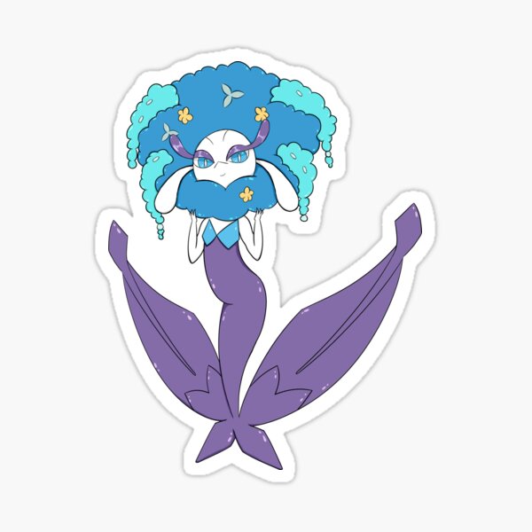 "Pokemon Florges Shiny (Blue Flower)" Sticker by MokaMizore97 | Redbubble