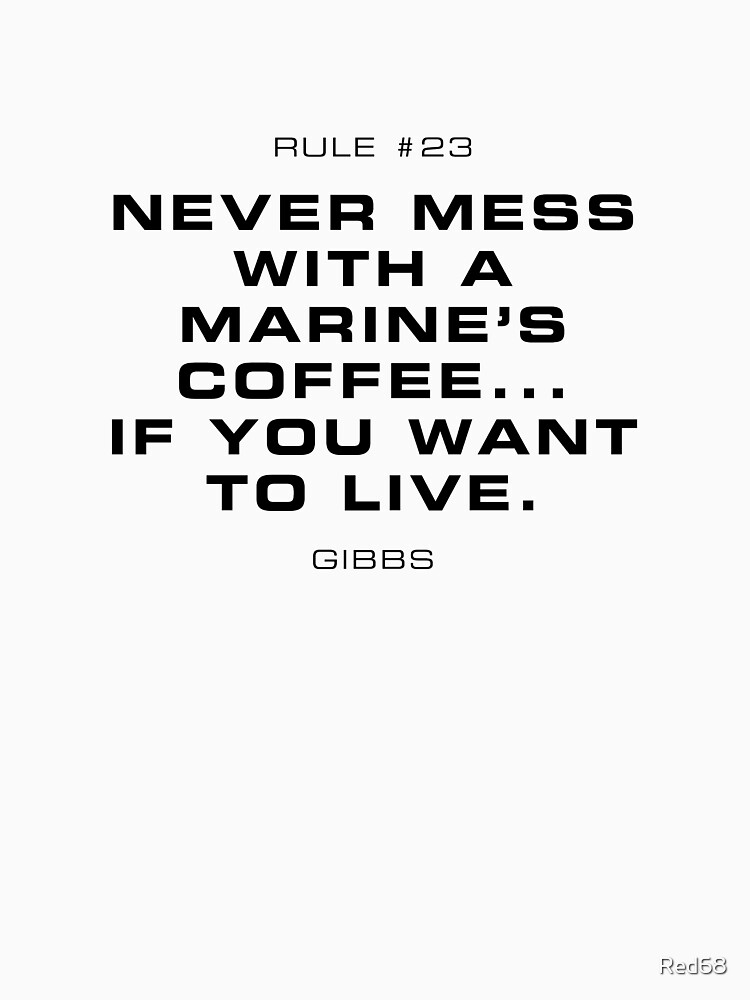 "Rule #23" T-shirt for Sale by Red68 | Redbubble | ncis t-shirts ...