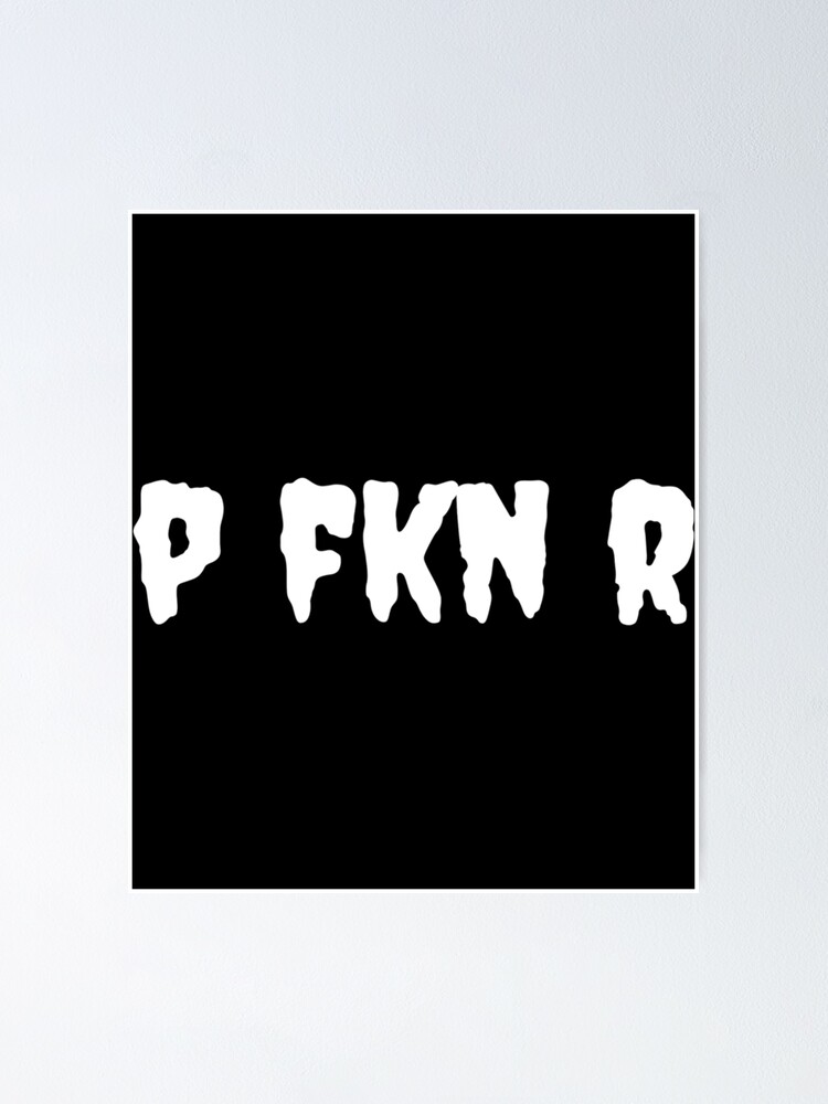 "Bad Bunny P fkn R Classic ." Poster for Sale by yakerrzserin | Redbubble