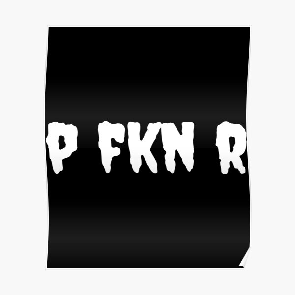 "Bad Bunny P fkn R Classic ." Poster for Sale by yakerrzserin | Redbubble