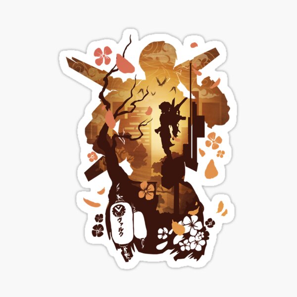 "Valkyrie Apex" Sticker for Sale by ThereseHollis | Redbubble