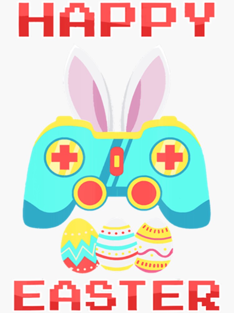 "Gamer Easter Shirt Bunny Controller Easter Day For Boys Men Classic ...