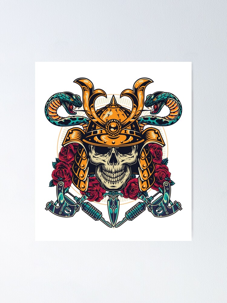"Japanese Snake Demon " Poster for Sale by Emil1993 | Redbubble