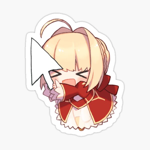 "Nero Claudius - FGO Fate/Chibi" Sticker for Sale by LingeringPain ...
