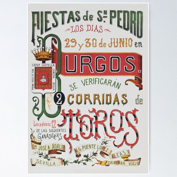 Bulls Madrid Posters for Sale | Redbubble