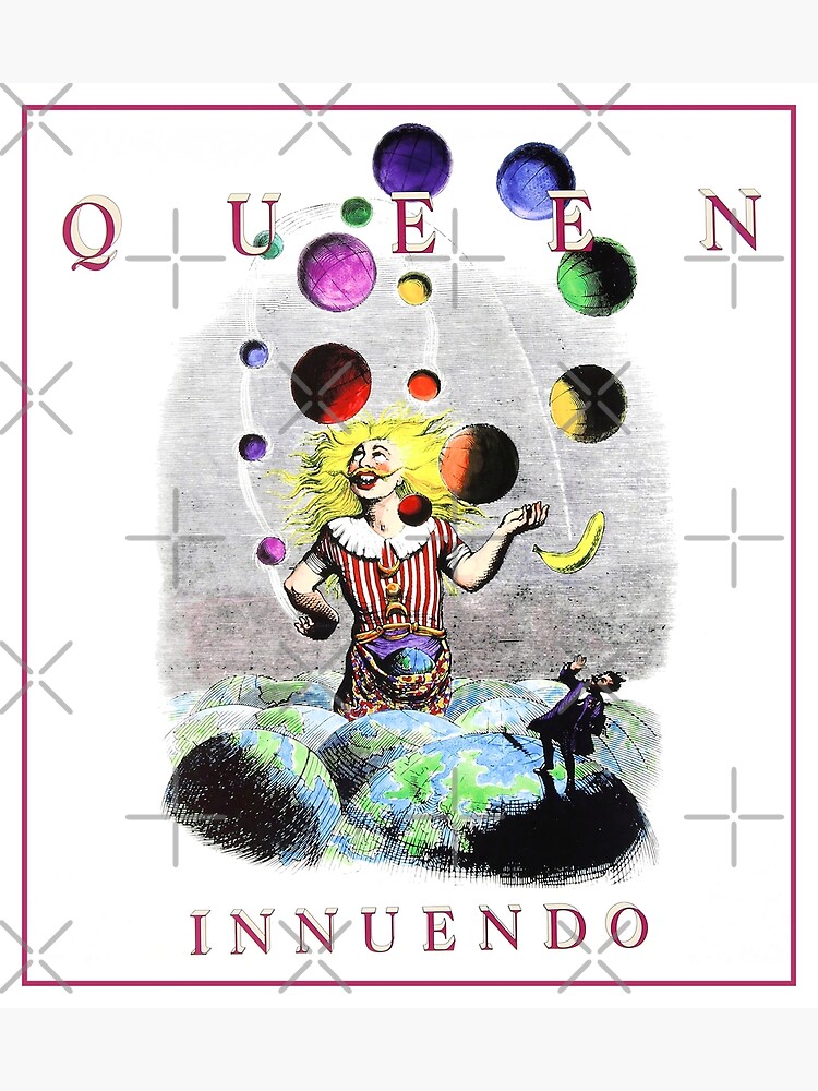 "Innuendo (HQ)" Poster by camelab10 | Redbubble