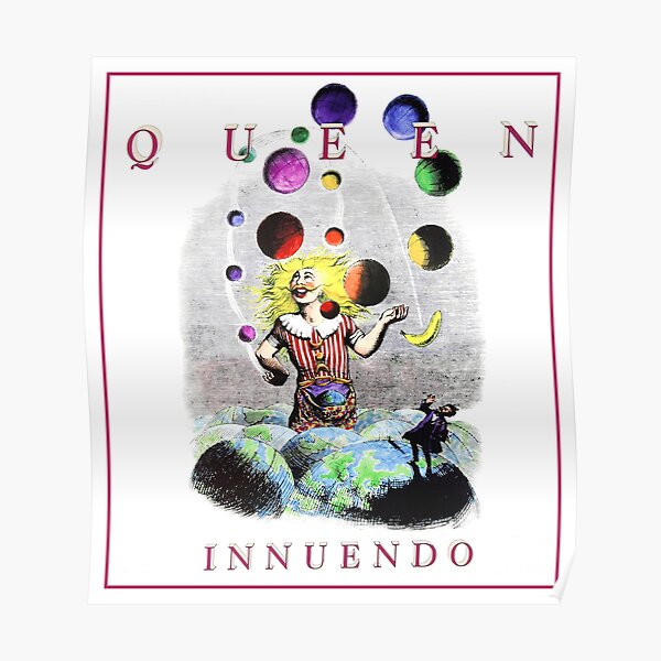"Innuendo (HQ)" Poster by camelab10 | Redbubble