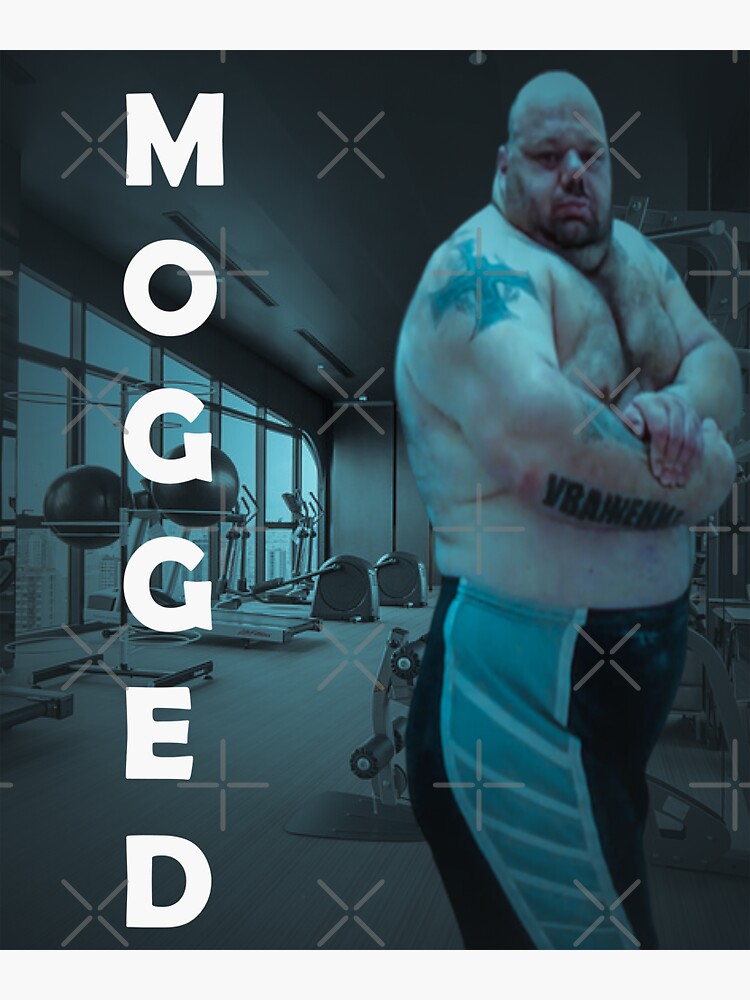 "Kyriakos grizzly mogged" Sticker by Jemmey1101 | Redbubble