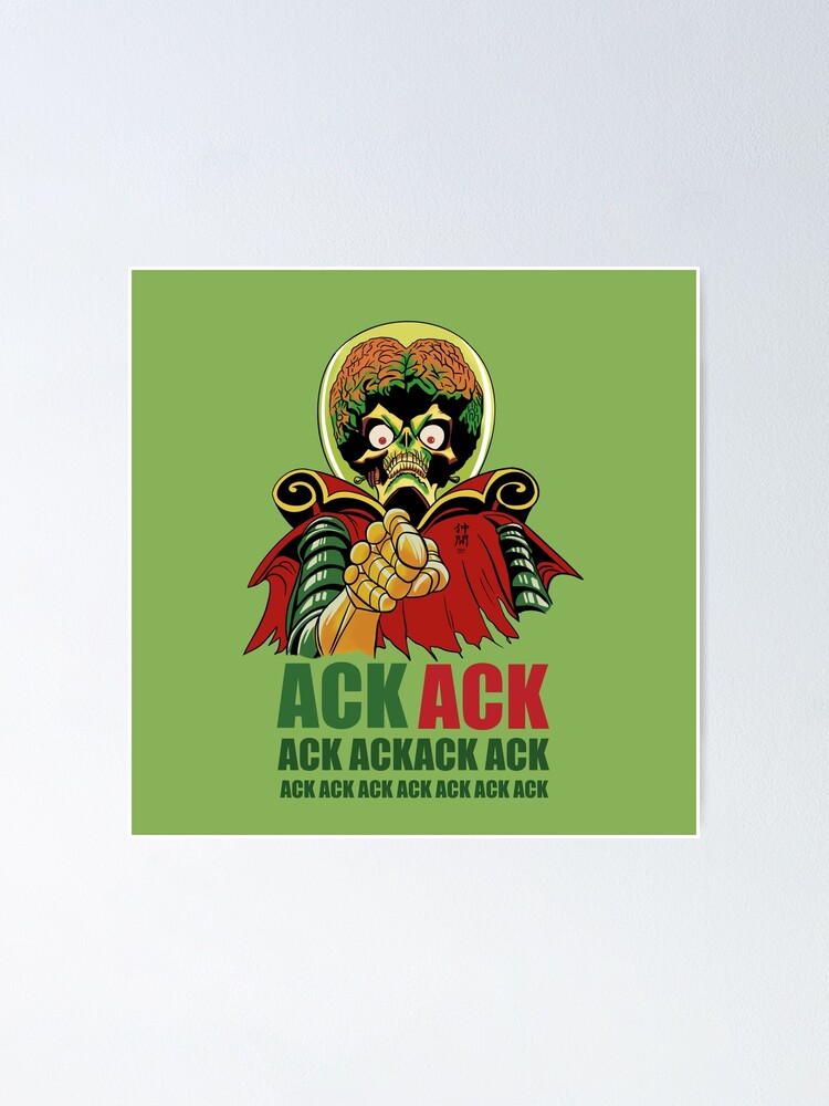 Mars Attack We Want You Design Poster For Sale By Nakamaprints Redbubble
