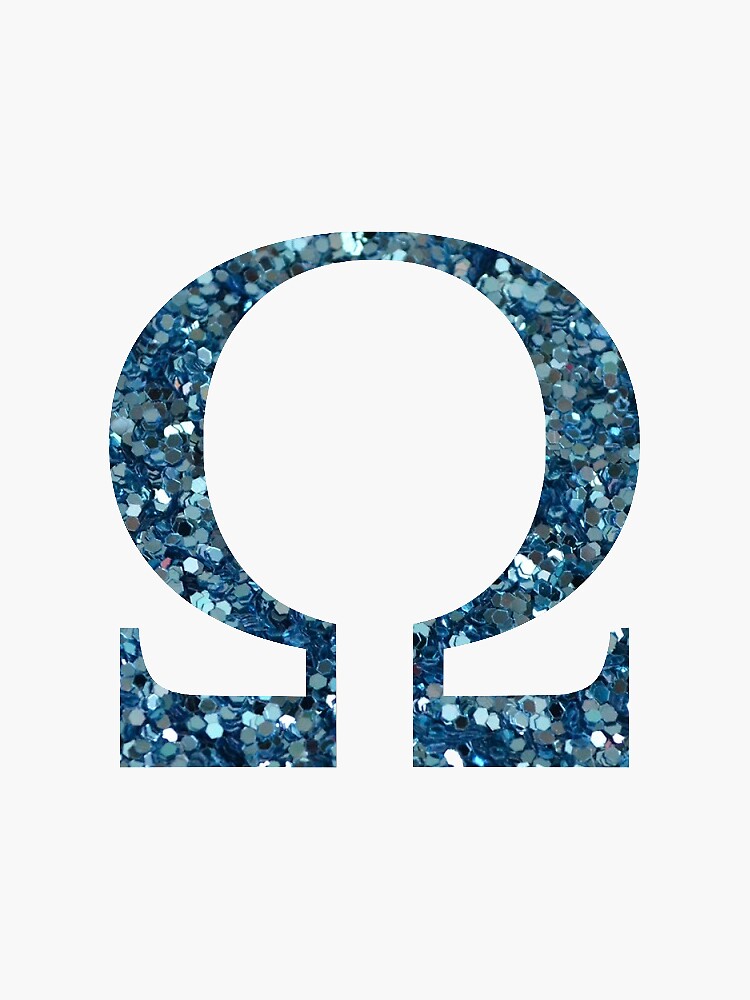 "Omega" Sticker for Sale by happyvalleygirl | Redbubble