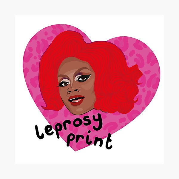 "Heidi N Closet - Leprosy Print - Rupauls Drag Race RPDR Rupaul ...