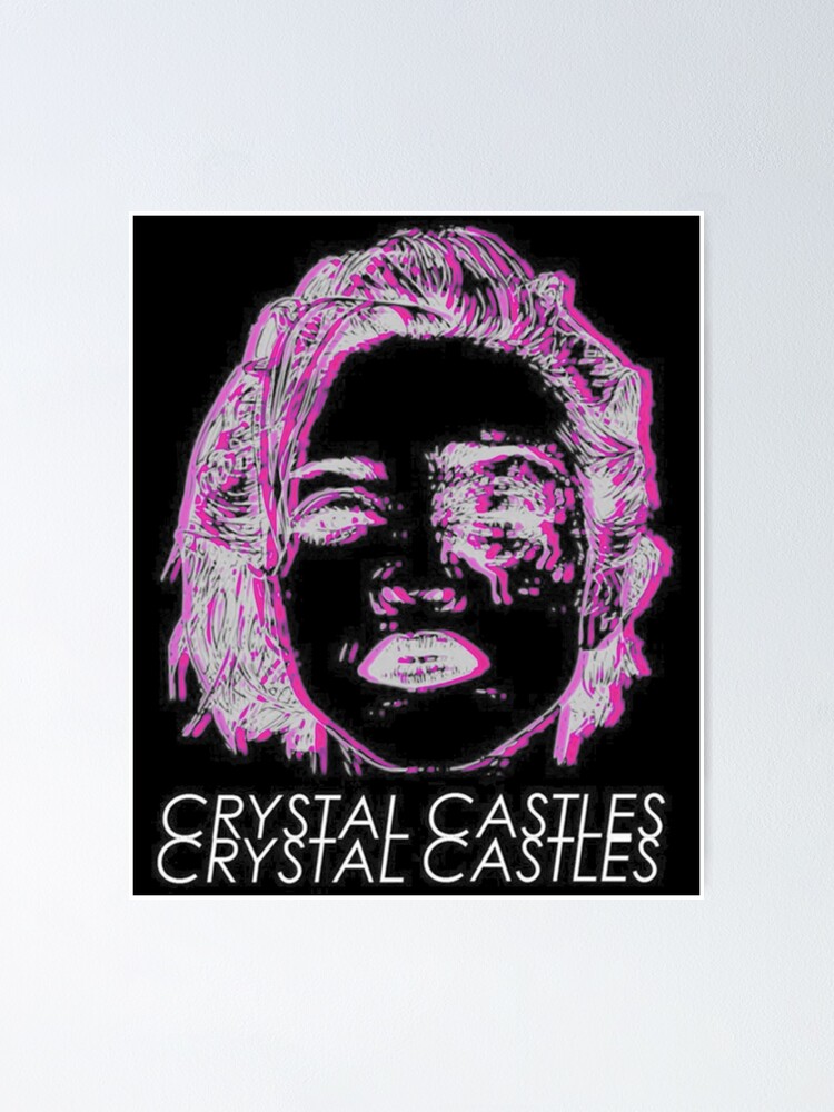 "Albumcover von Crystal Castles " Poster for Sale by AlayaMundi | Redbubble