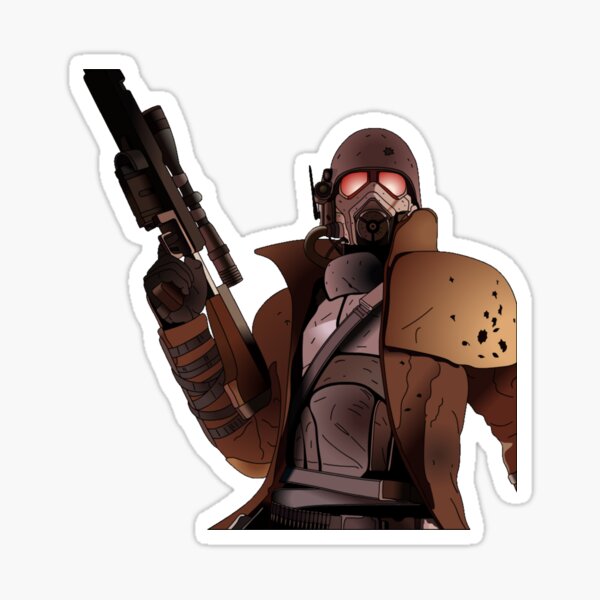 "NCR Artwork Fallout new vegas" Sticker for Sale by Morris-Est | Redbubble