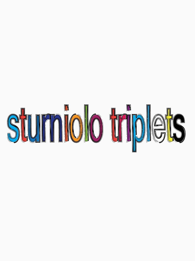 "sturniolo triplets Logo Sticker" T-shirt by Hilmanku | Redbubble