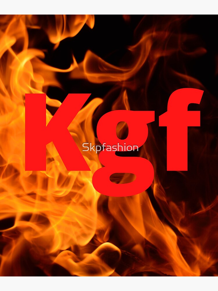 "Kgf art" Sticker by Skpfashion | Redbubble